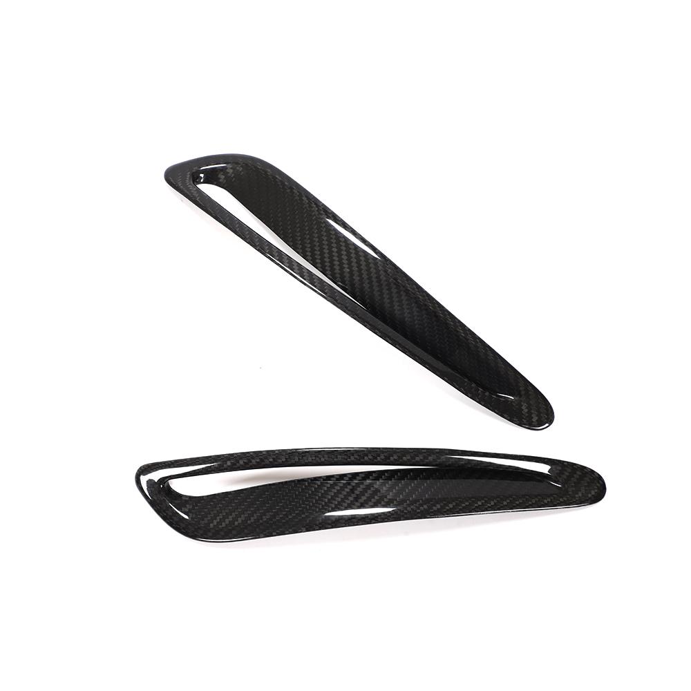 A90 SUPRA CARBON FIBER HOOD VENT SCOOP COVERS – DARK MATTER CARBON